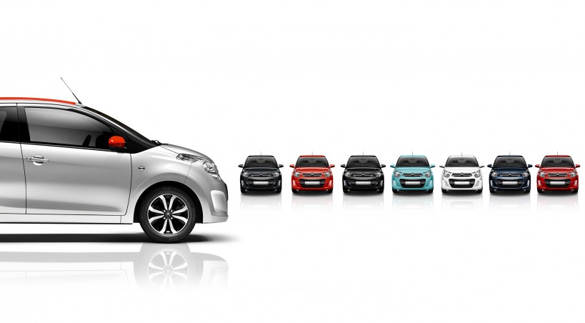 Citroen C1, nuovi colori 2015