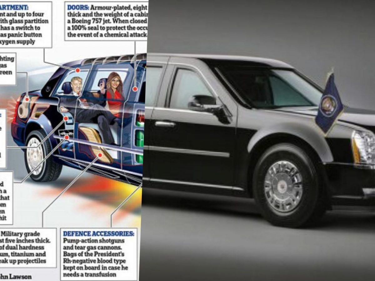 I segreti dell'auto blindata di Donald Trump: la "bestia"| Motori Magazine