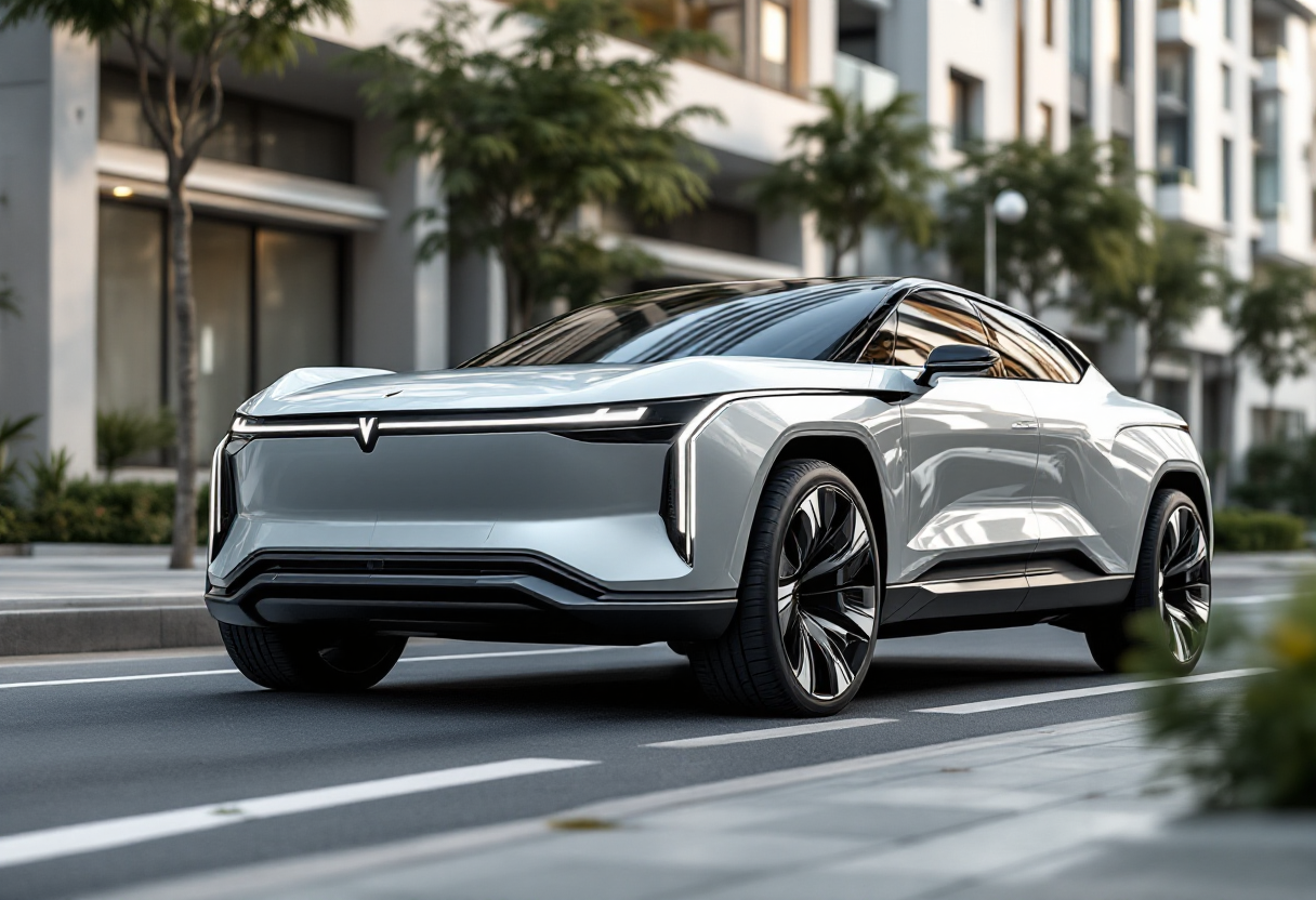 MG Cyber X: il SUV elettrico dal design ispirato agli anni '80